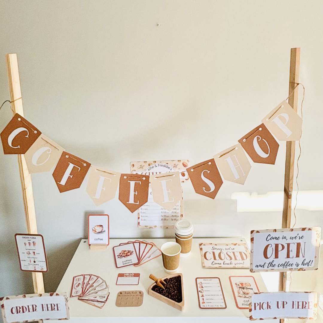 Coffee Shop Role Play Set – Play Craft Grow
