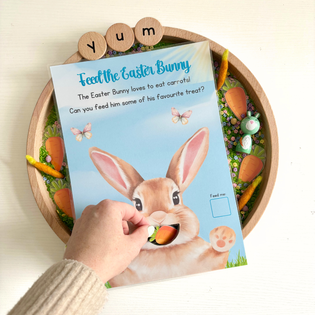 Feed the Easter Bunny Activity – Play Craft Grow