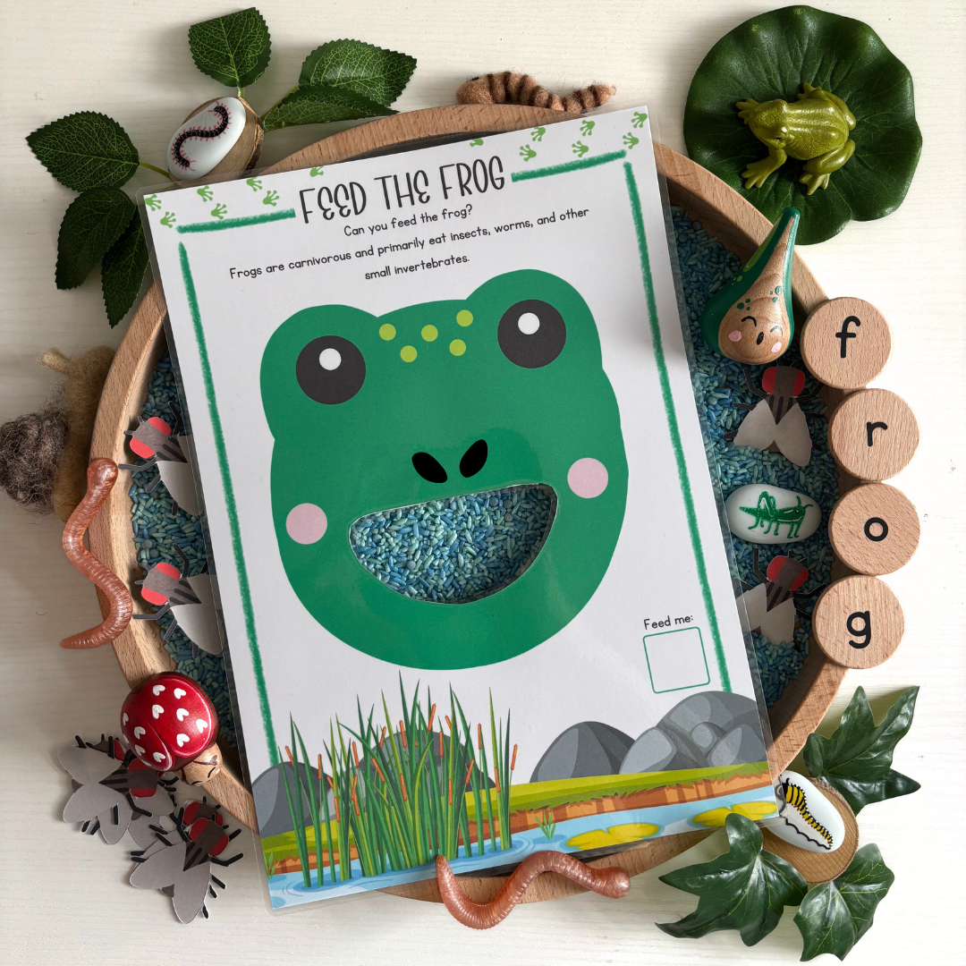 Feed the Frog Activity – Play Craft Grow