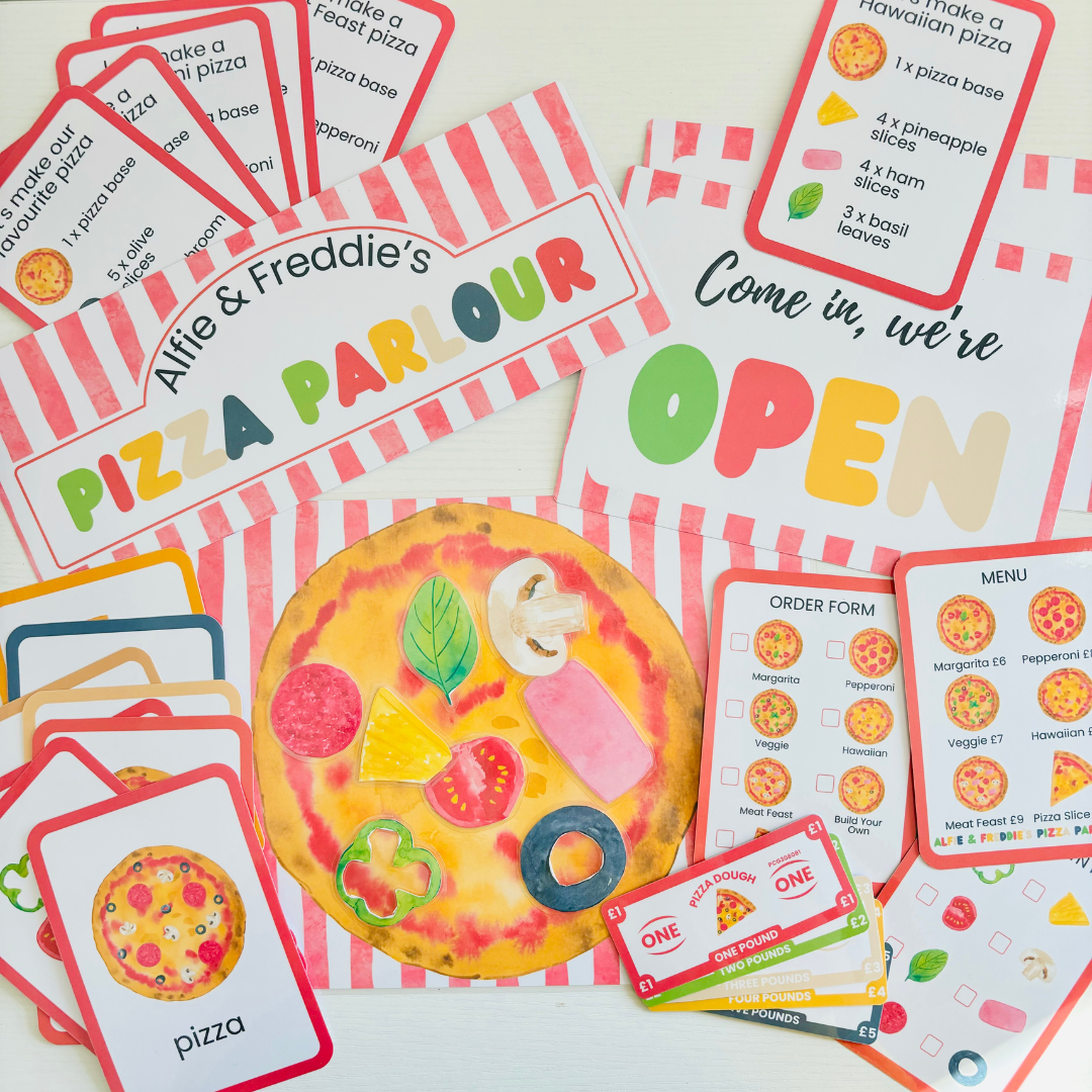 Pizza Flashcards – Play Craft Grow