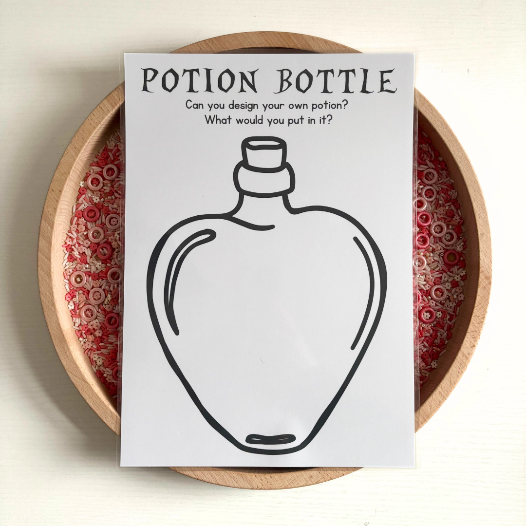 Alice in Wonderland Potion Activity Sheet – Play Craft Grow
