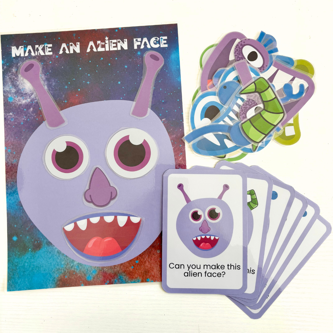 Make an Alien Face Activity – Play Craft Grow