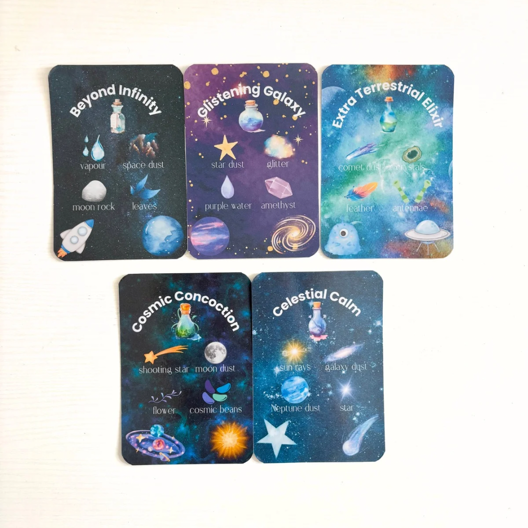 Space Potion Flashcards – Play Craft Grow