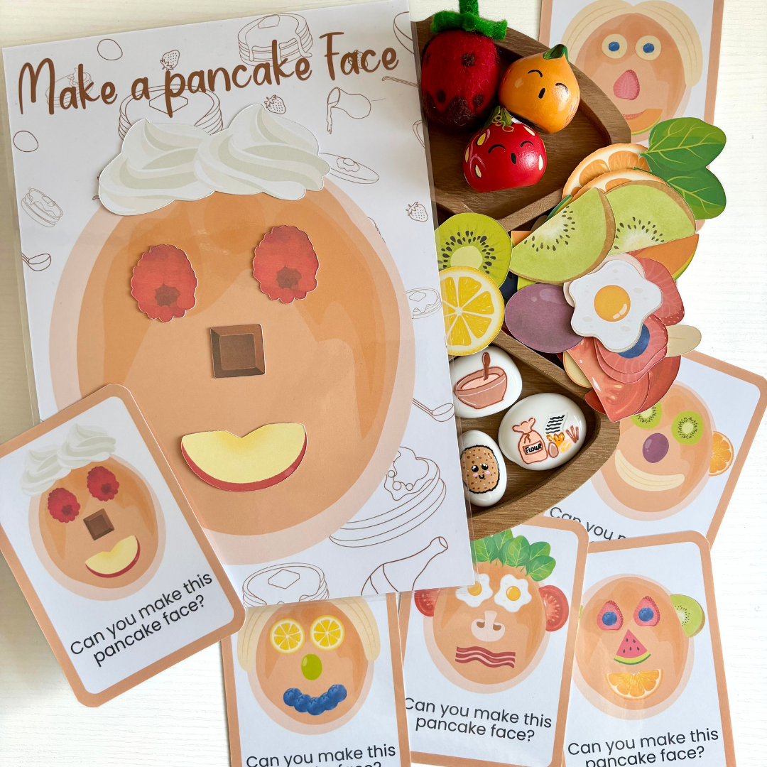 Pancake Faces Activity – Play Craft Grow